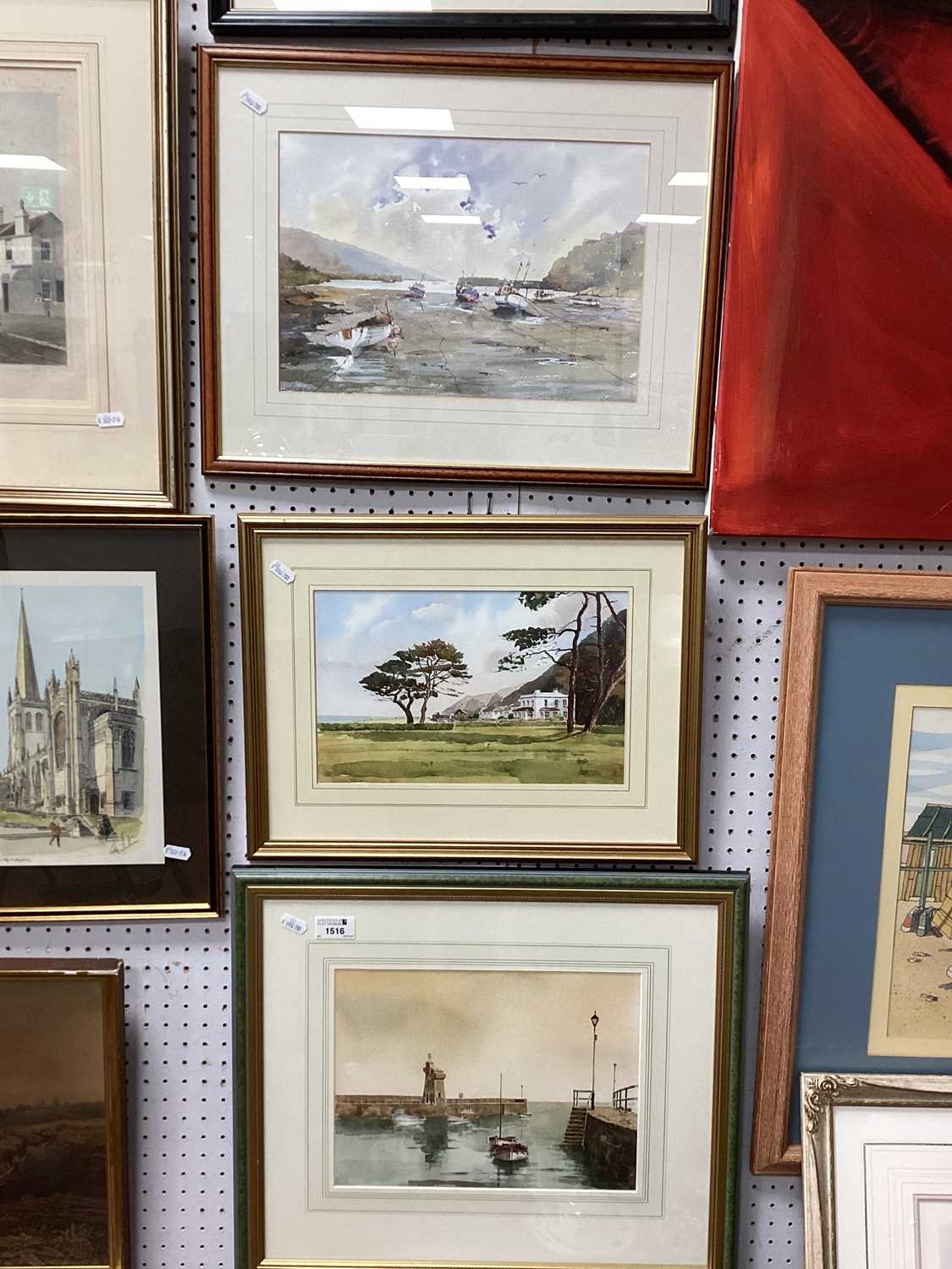 Lot 1516 - Colin George (Somerset Artist), Port Isaac,