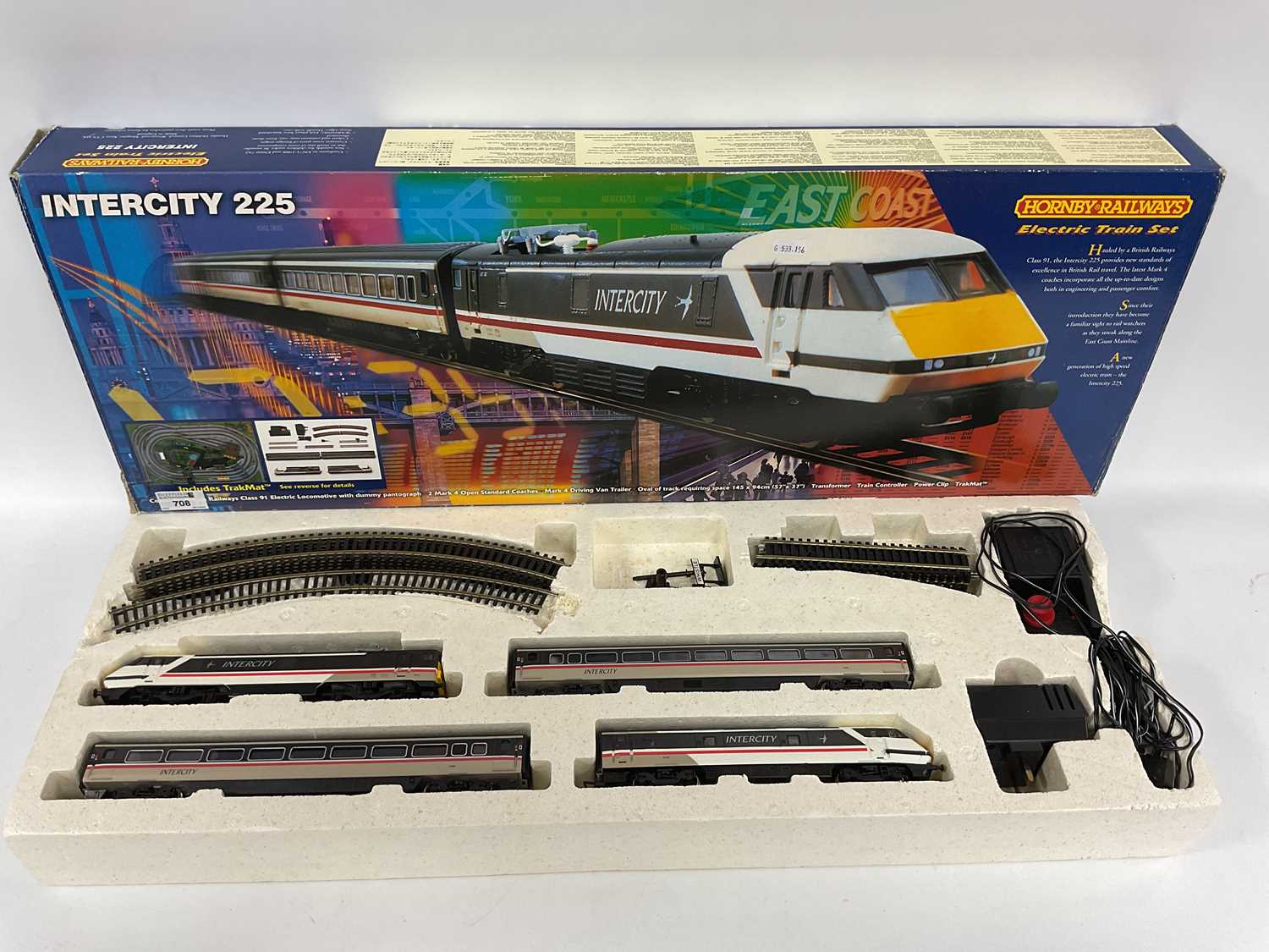 Lot 708 - A Boxed Hornby 00 Gauge "Intercity 225"