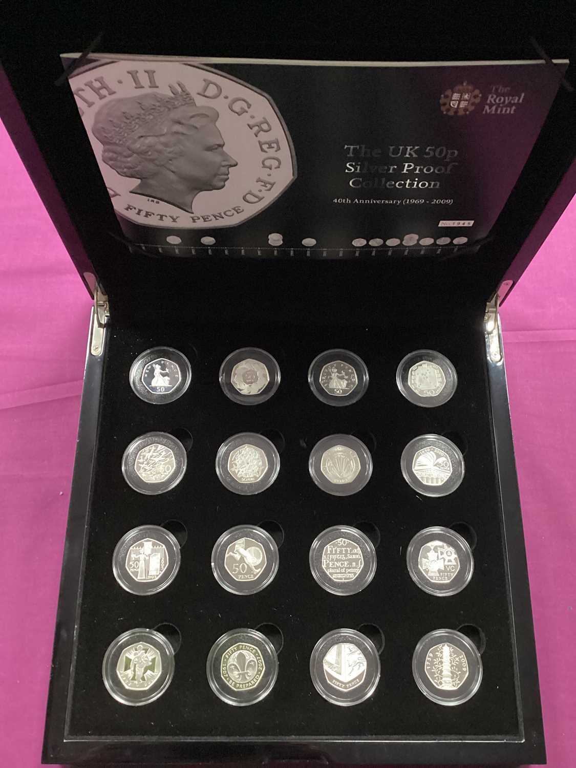 Lot 100 - 2009 Royal Mint UK 50p 40th Anniversary