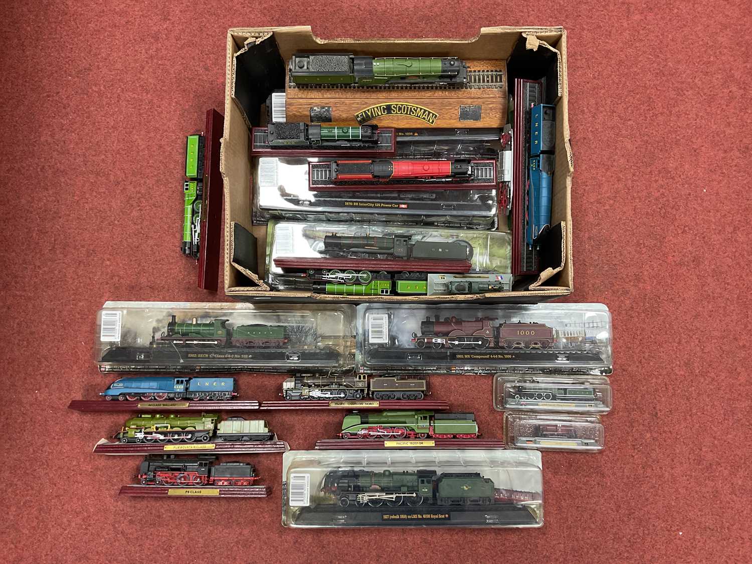 Lot 533 - Twenty one Static model locomotives,